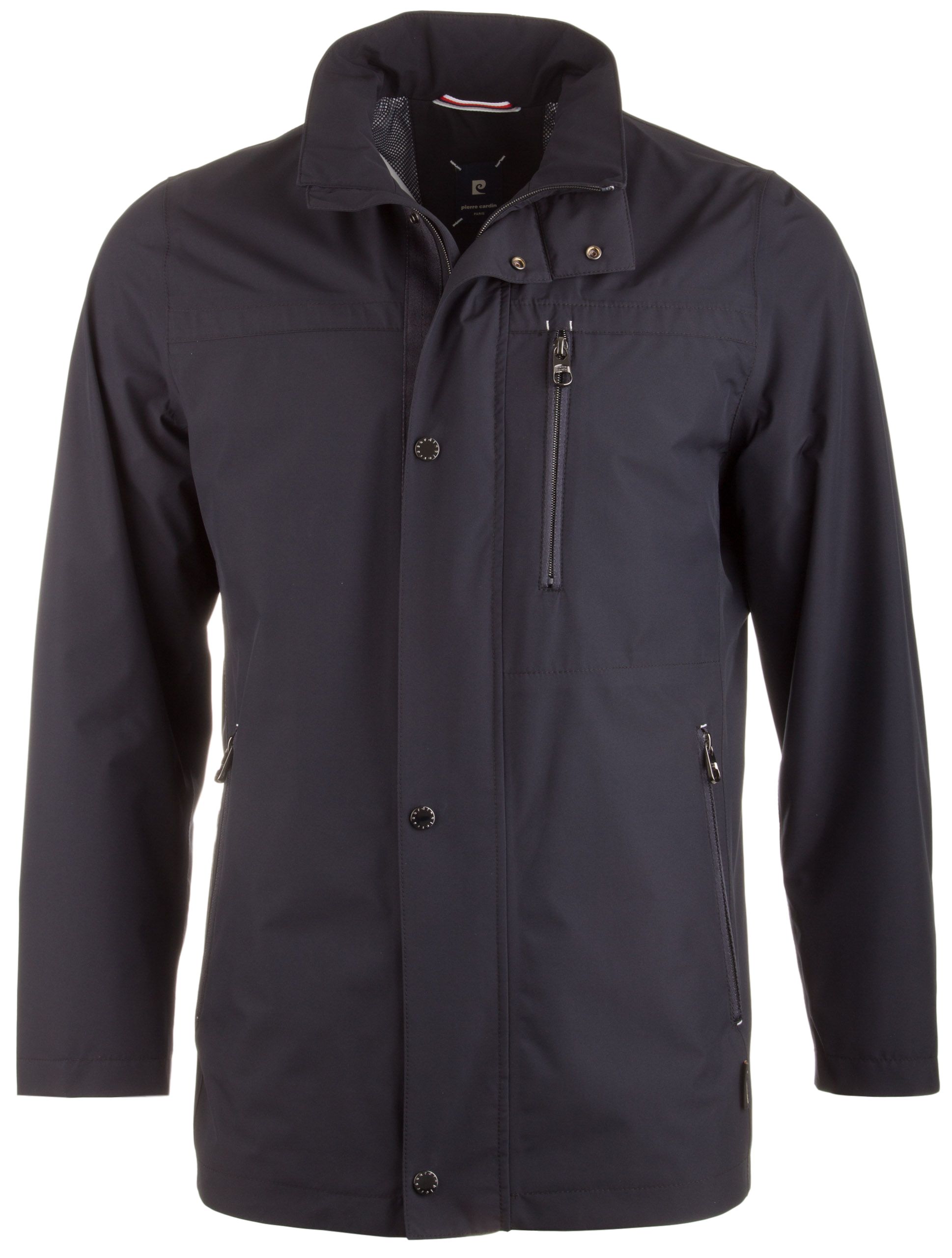 Pierre Cardin Gore-Tex Long Jacket Navy | Jan Rozing Men's Fashion