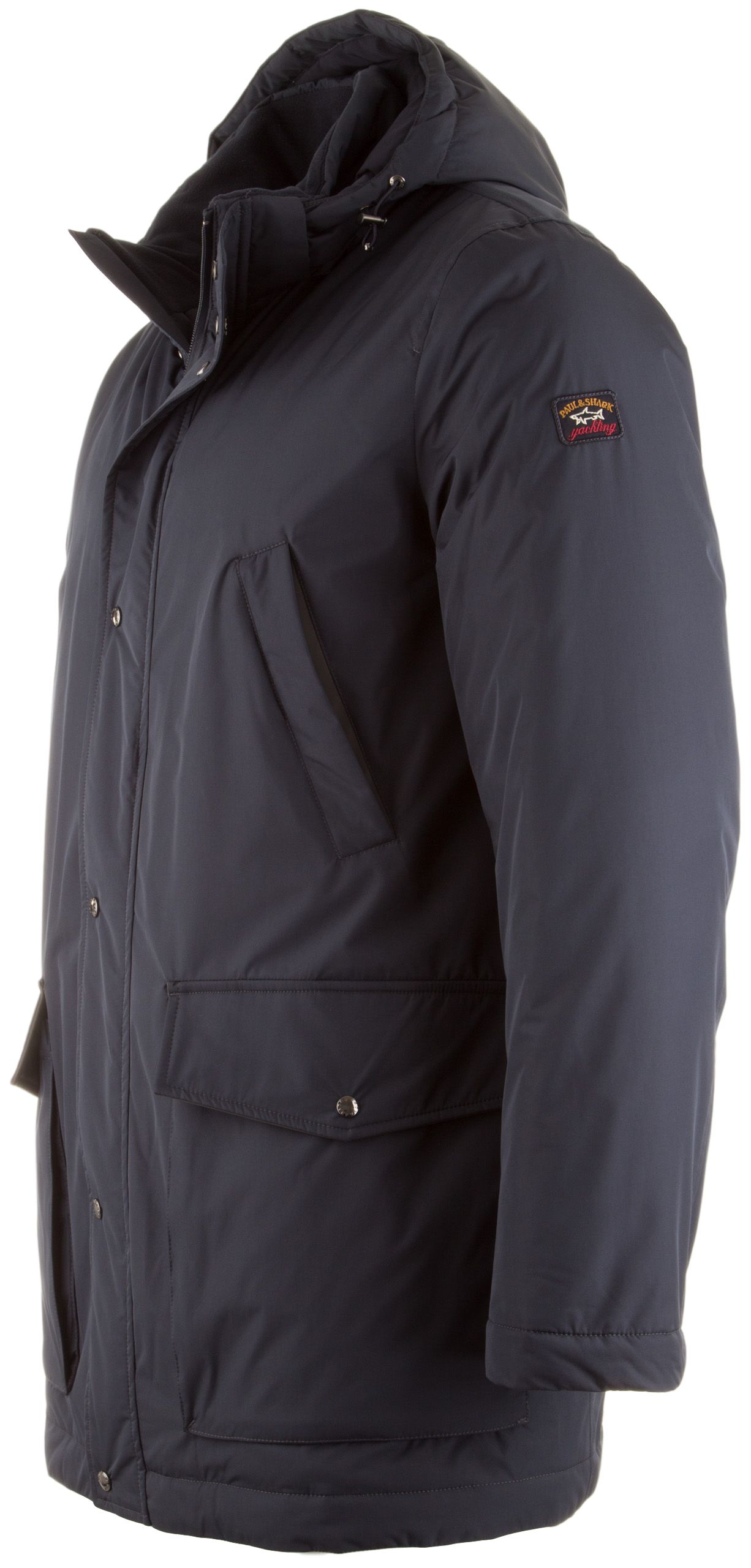 Paul & Shark Typhoon 20000 Long Jacket in kleur Navy | Jan Rozing ...