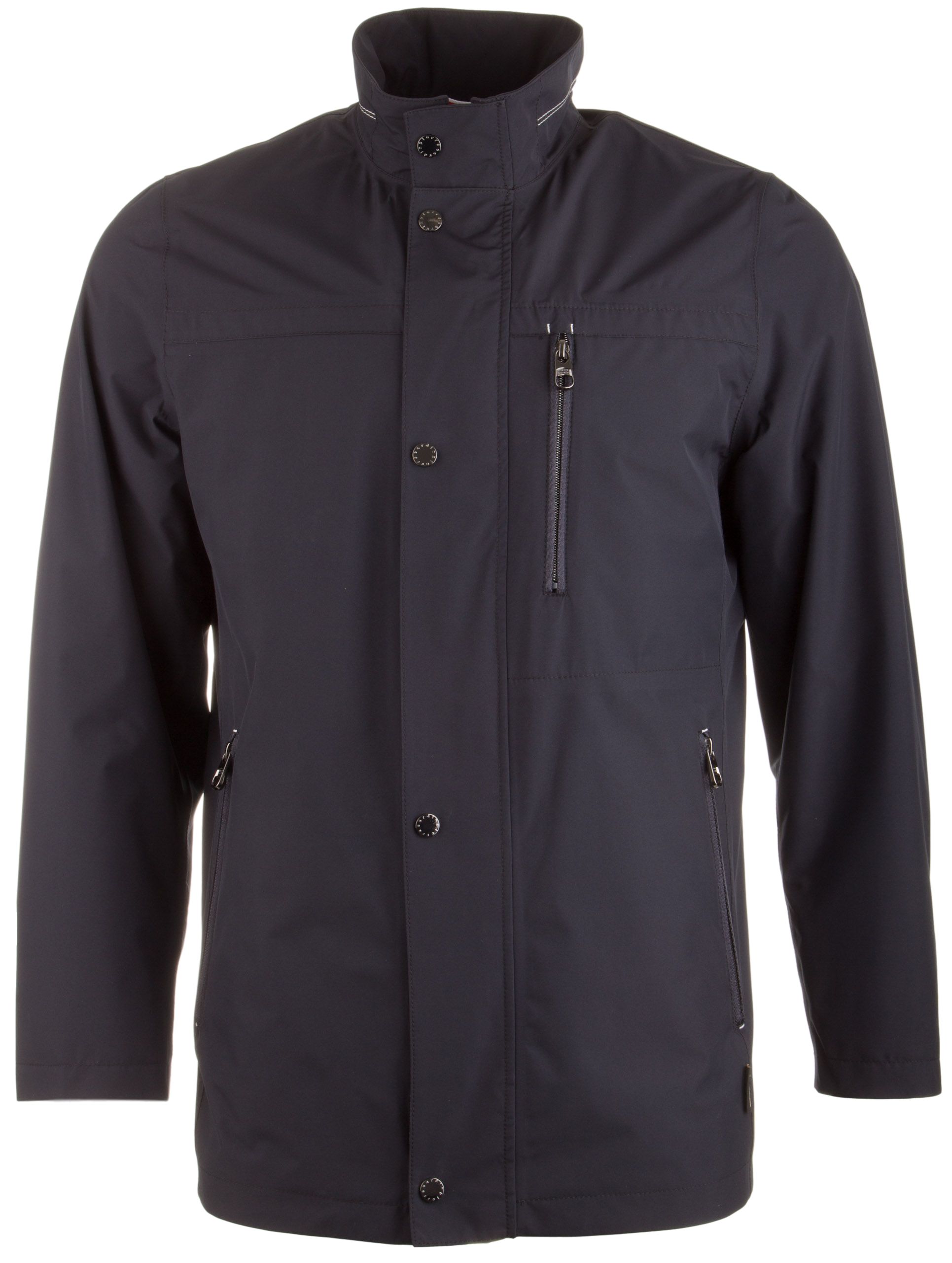 Pierre Cardin Gore-Tex Long Jacket in kleur Navy | Jan Rozing Mannenmode